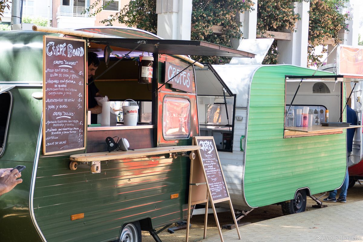 Food trucks en Murcia. Mercadillo Cabo de Palos — Street Food Magazine