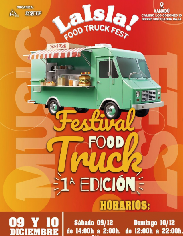 Food trucks en Tenerife. La Isla Food Truck Fest — Street Food Magazine