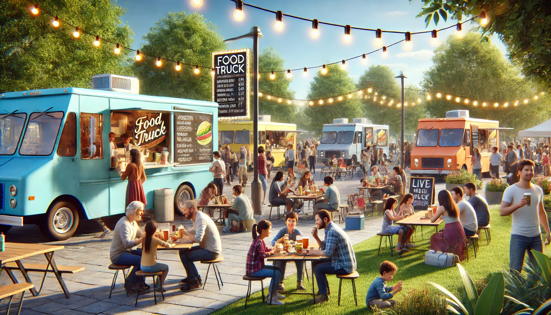 Cómo organizar un evento con food trucks