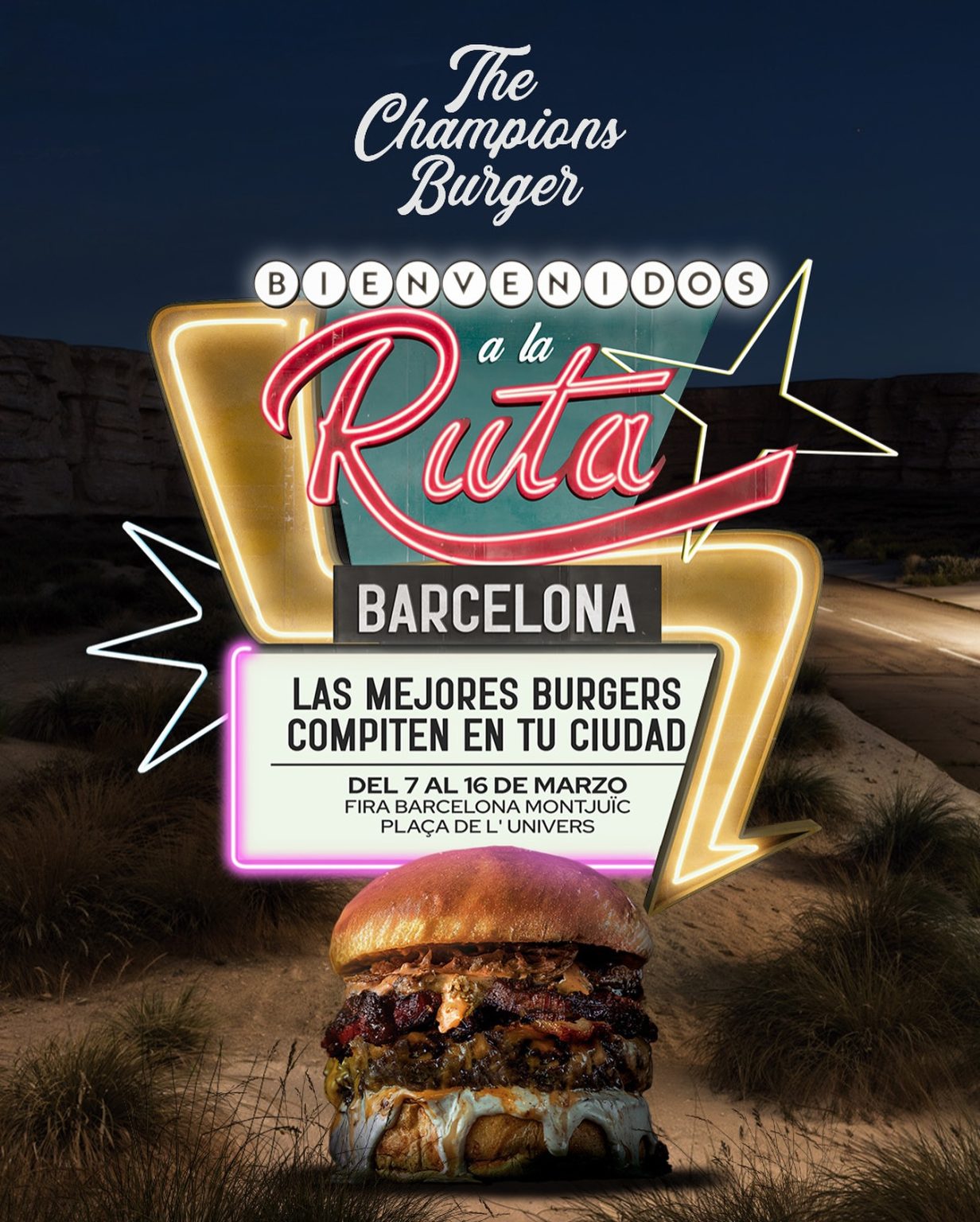 The Champions Burger Barcelona — Street Food Magazine