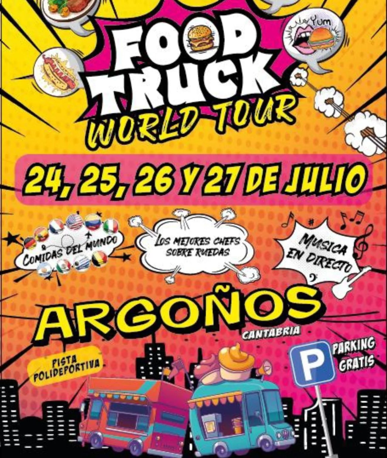 Food Truck World Tour Argoños — Street Food Magazine