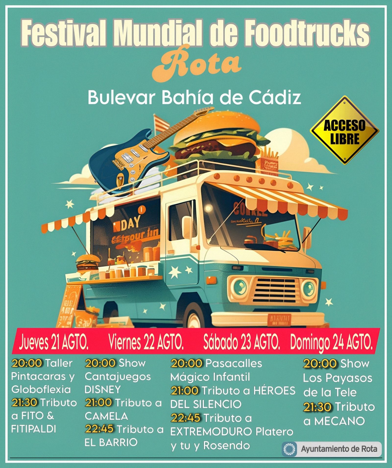 Festival mundial de food trucks Rota — Street Food Magazine
